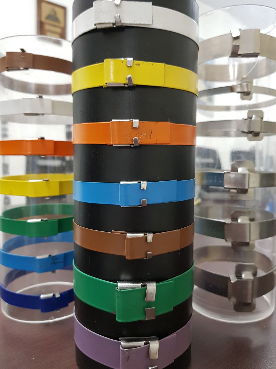 Stainless Steel Color Band - SS 201, SS 304 or SS 316 - Fechometal USA